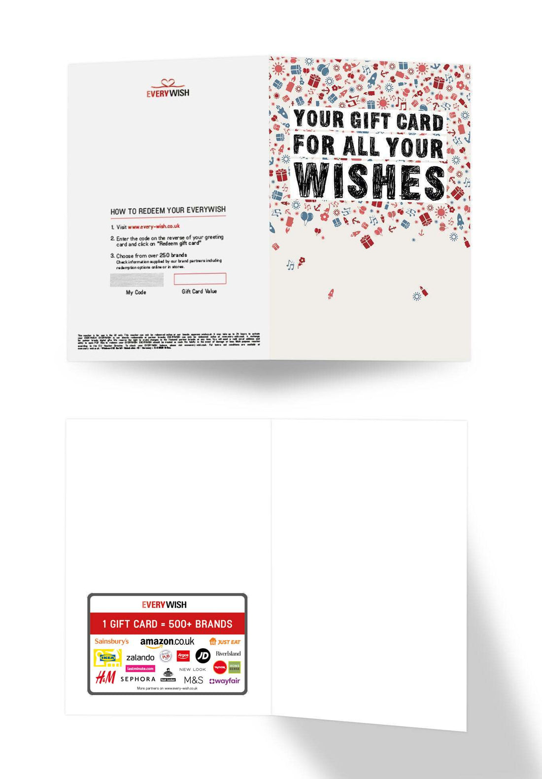 Gift card – 300+ brands – for all your wishes - gifting – Everywish UK