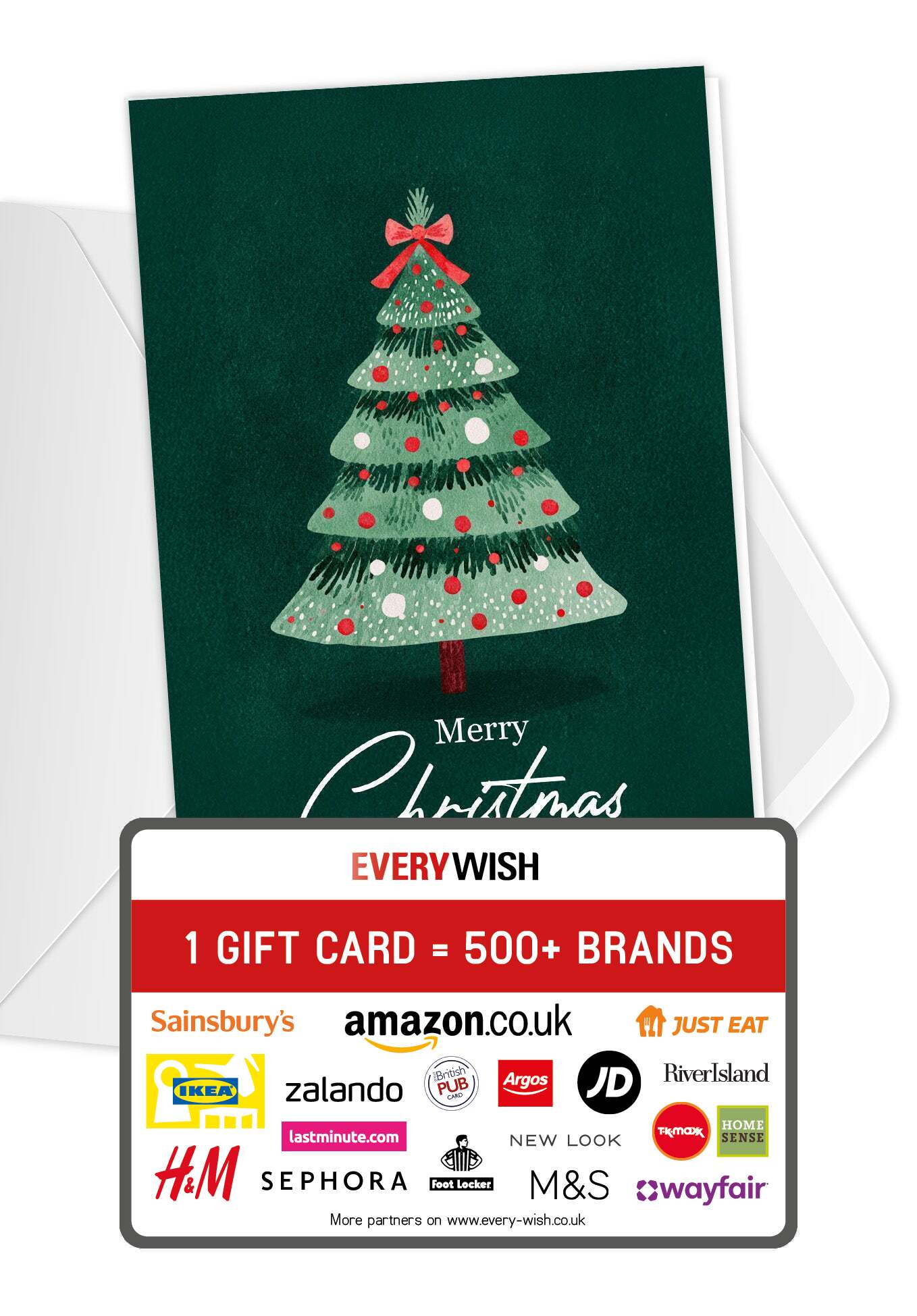 The Gift Card redeemable for more than 300 brands - EVERYWISH UK ...