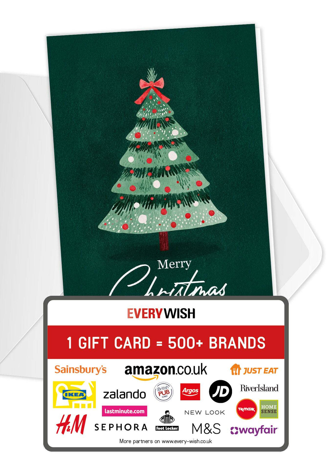 The Gift Card redeemable for more than 300 brands - EVERYWISH UK ...