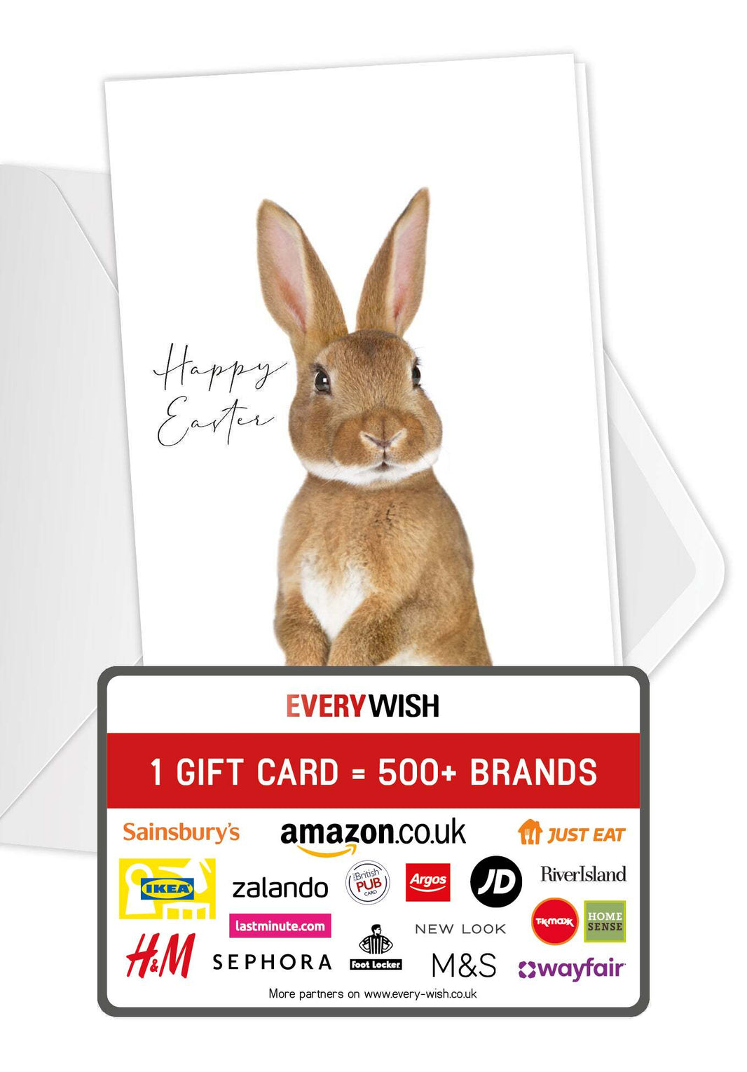 The Gift Card redeemable for more than 300 brands - EVERYWISH UK ...