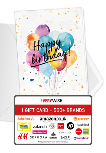 The Gift Card redeemable for more than 300 brands - EVERYWISH UK ...