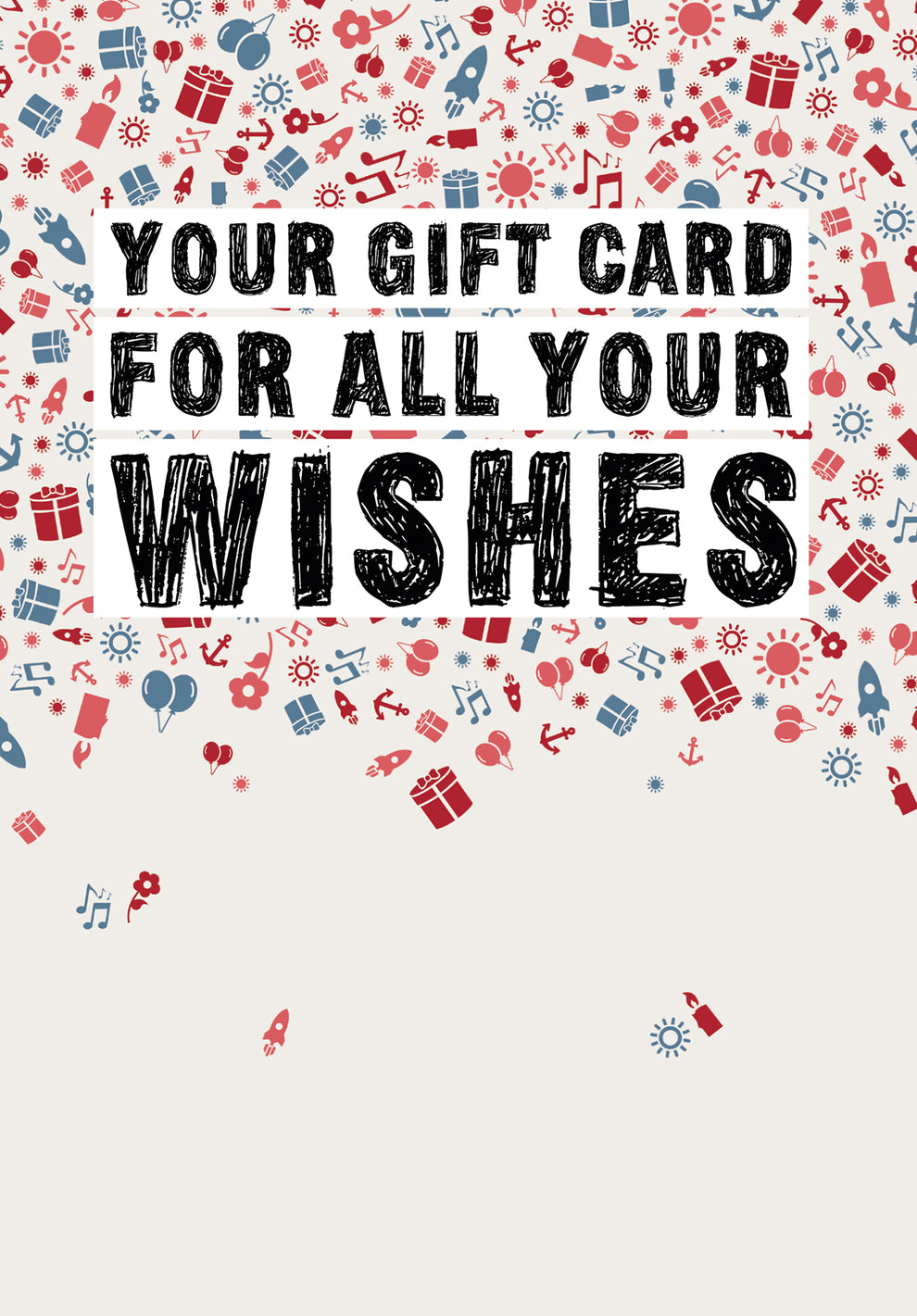 EVERYWISH gift card – 200+ brands – for all your wishes - £15 to £150 ...